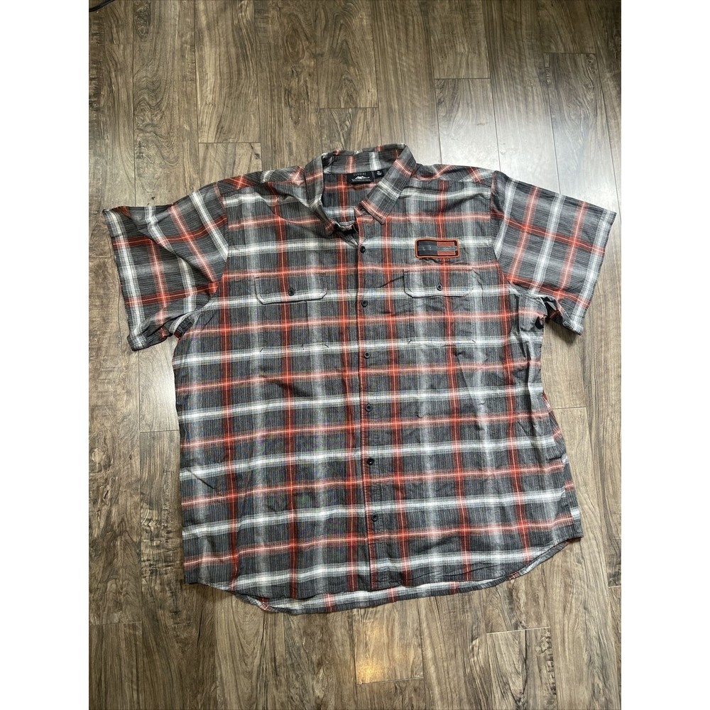 Harley Davidson Genuine Motor Clothes Button Down Red… - Gem